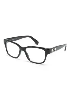 SWAROVSKI Crystal-embellished Square-frame Glasses