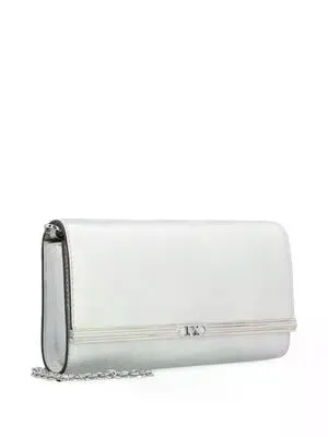 Michael Kors Mona Metallic Clutch Bag