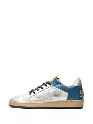 GOLDEN GOOSE Ball Star Ivory Sneakers - Blue