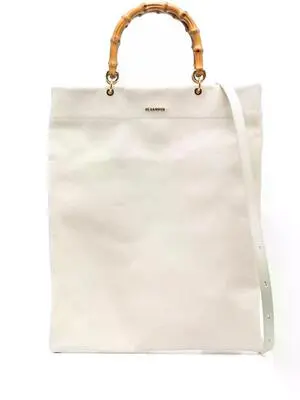 Jil Sander Gold Tone Totes For Women