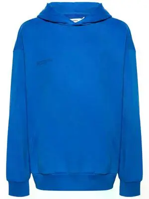 PANGAIA 365 Midweight Organic-cotton Hoodie - Blue