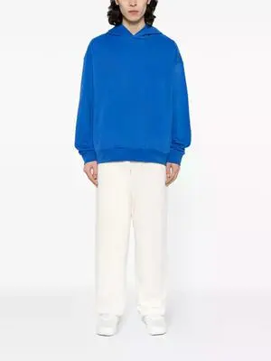 PANGAIA 365 Midweight Organic-cotton Hoodie - Blue