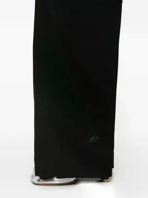 JIL SANDER Virgin Wool Wide Leg Trousers