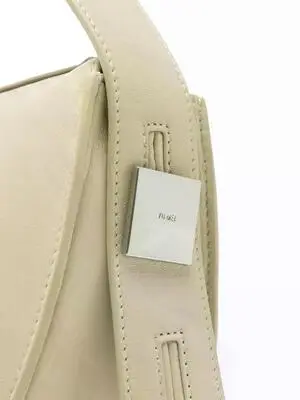 YU MEI Antonia Leather Shoulder Bag - Neutrals