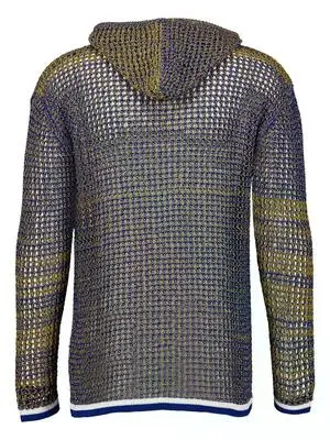 Marni Two-tone Knit Hoodie