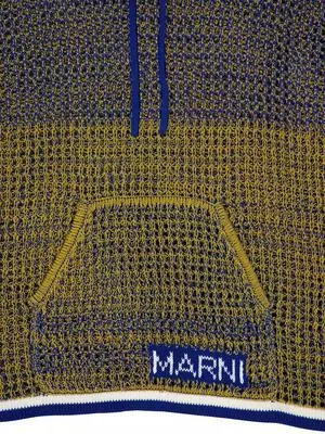 Marni Two-tone Knit Hoodie