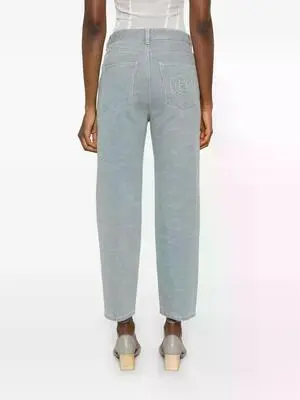 Fendi Logo-embossed Jeans