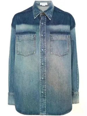 Victoria Beckham Classic-collar Denim Shirt