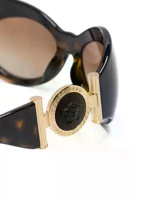 Versace Medusa Shield-frame Sunglasses