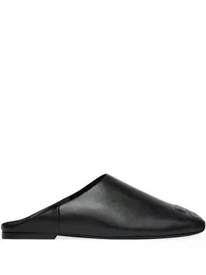 Courreges Square Toe Mules Clogs For Women