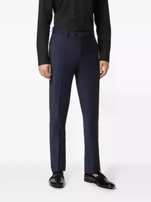 Philipp Plein Straight-leg Wool-blend Trousers