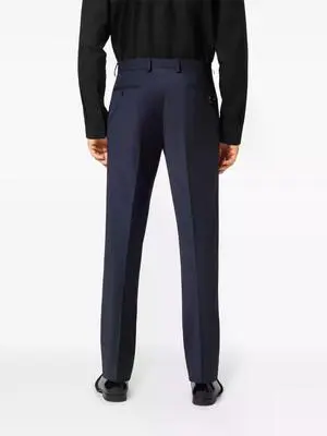 Philipp Plein Straight-leg Wool-blend Trousers