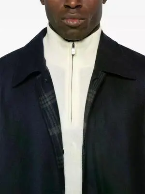 Brioni Felted Twill Weave Coat
