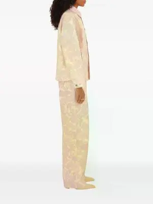 Burberry Floral Print Cotton Jacket