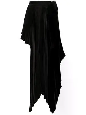 PETER DO Sliced Pleated Wrap Skirt