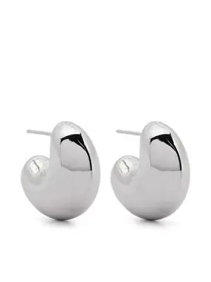 MARIA BLACK Tryvann Dome Earrings - Silver