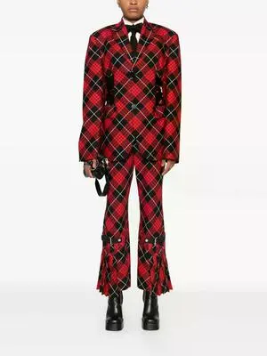 JEAN PAUL GAULTIER Plaid-check Blazer