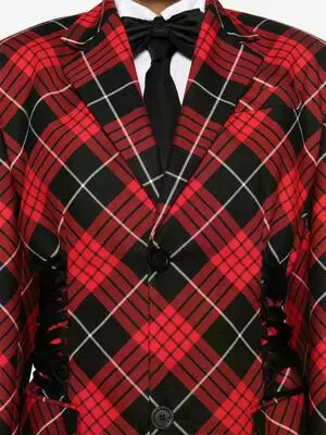 JEAN PAUL GAULTIER Plaid-check Blazer