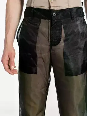 FENG CHEN WANG Reversible Layered Trousers