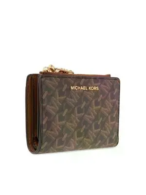 Michael Kors Logo Print Wallet