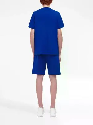 Alexander McQueen Embroidered Logo Track Shorts