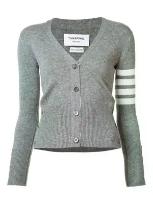 Thom Browne Four-stripe Cashmere Cardigan