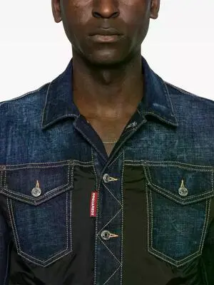 Dsquared2 Denim Puffer Jacket