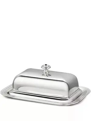 Christofle Albi Butter Dish - Silver