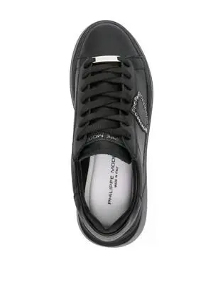 Philippe Model Trés Temple Sneakers - Black