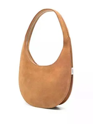 Coperni Small Suede Shoulder Bag - Brown