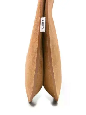 Coperni Small Suede Shoulder Bag - Brown