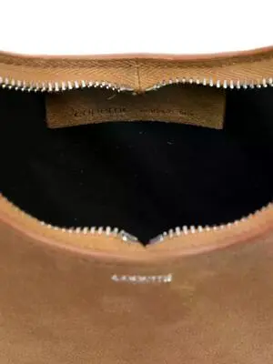 Coperni Small Suede Shoulder Bag - Brown
