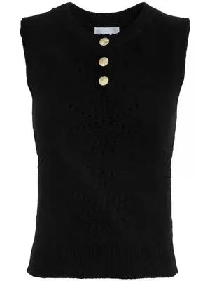 BARRIE All-over Motif Top
