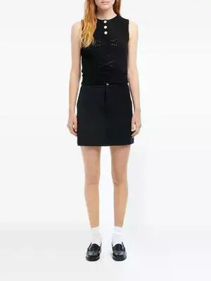 BARRIE All-over Motif Top