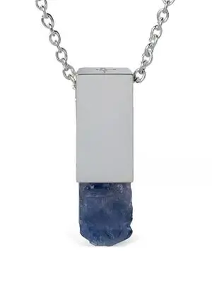 PARTS OF FOUR Talisman Cuboid Necklace - Silver