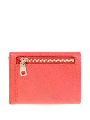 Dolce & Gabbana Logo-plaque Leather Wallet - Red