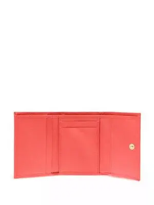 Dolce & Gabbana Logo-plaque Leather Wallet - Red