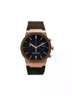FERRAGAMO Sapphire Chrono 41mm - Brown