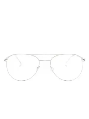 Mykita Niken Pilot-frame Glasses - Silver
