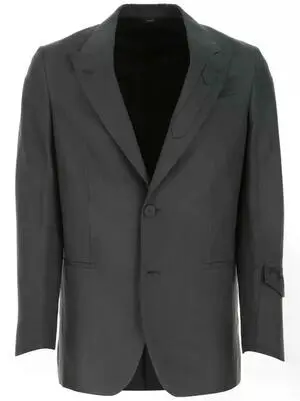 Fendi Peak-lapel Single-breasted Blazer
