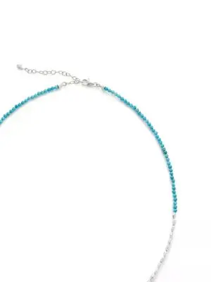 Monica Vinader Nugget Gemstone Beaded Necklace
