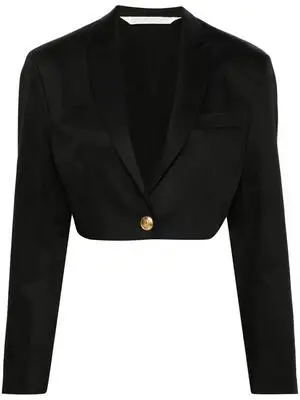 Palm Angels Cuffed Blazers For Women