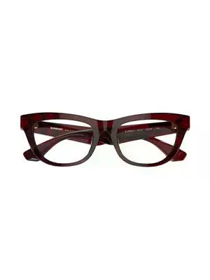 Burberry Check-pattern Cat-eye Glasses