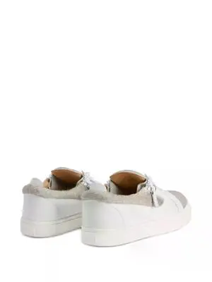 GIUSEPPE ZANOTTI Frankie Double-zip Low-top Sneakers