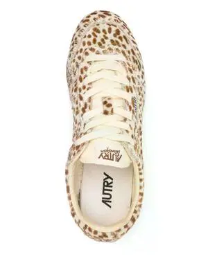 AUTRY Windspin Animal-print Sneakers