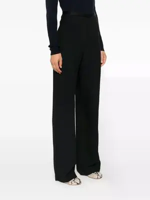 TALLER MARMO High-waisted Crepe Palazzo Pants