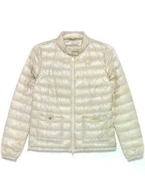 Herno Padded Jacket With Zip-up Fastening - Neutrals