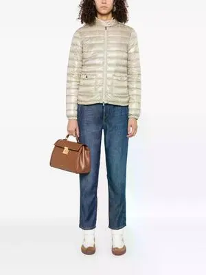 Herno Padded Jacket With Zip-up Fastening - Neutrals