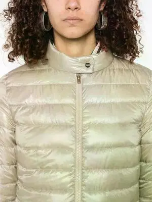 Herno Padded Jacket With Zip-up Fastening - Neutrals