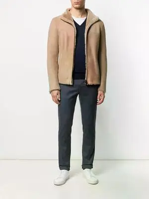 John Smedley Wool Knit Jumper - Blue
